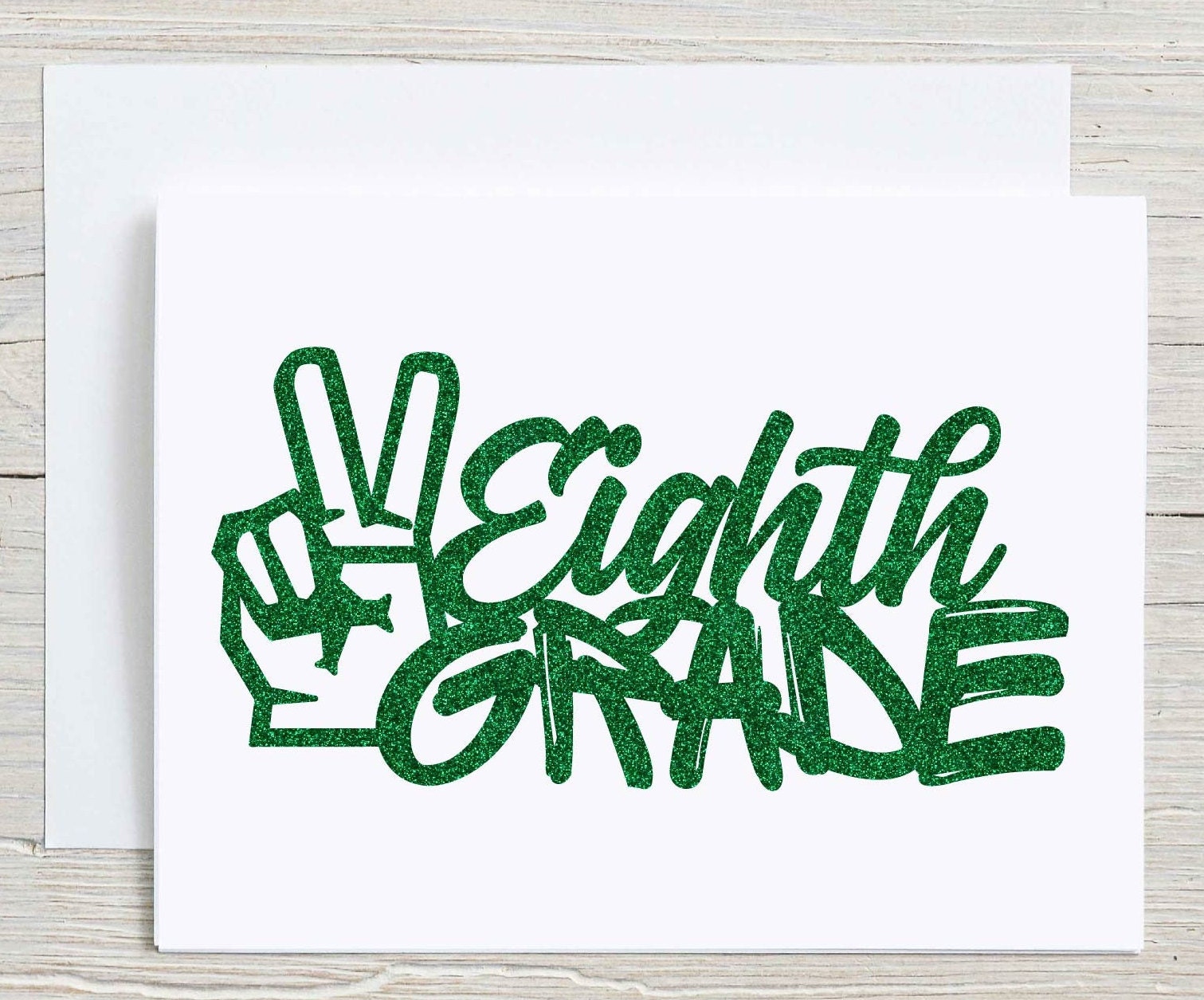 Peace Out 8th Grade, Graduate Card, Graduation Card, for the Graduate ...