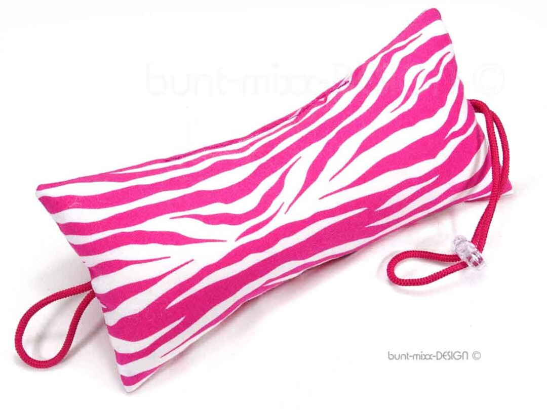 Doorstop ZEBRA Pink White Animal Print, Pink and White, Door Buffer ...
