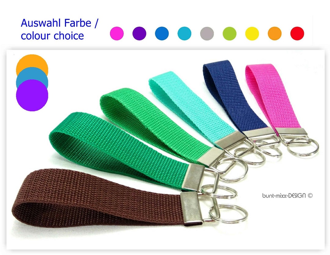 Keychain, Short Lanyard, Gift for Men and Children, Color Selection ...