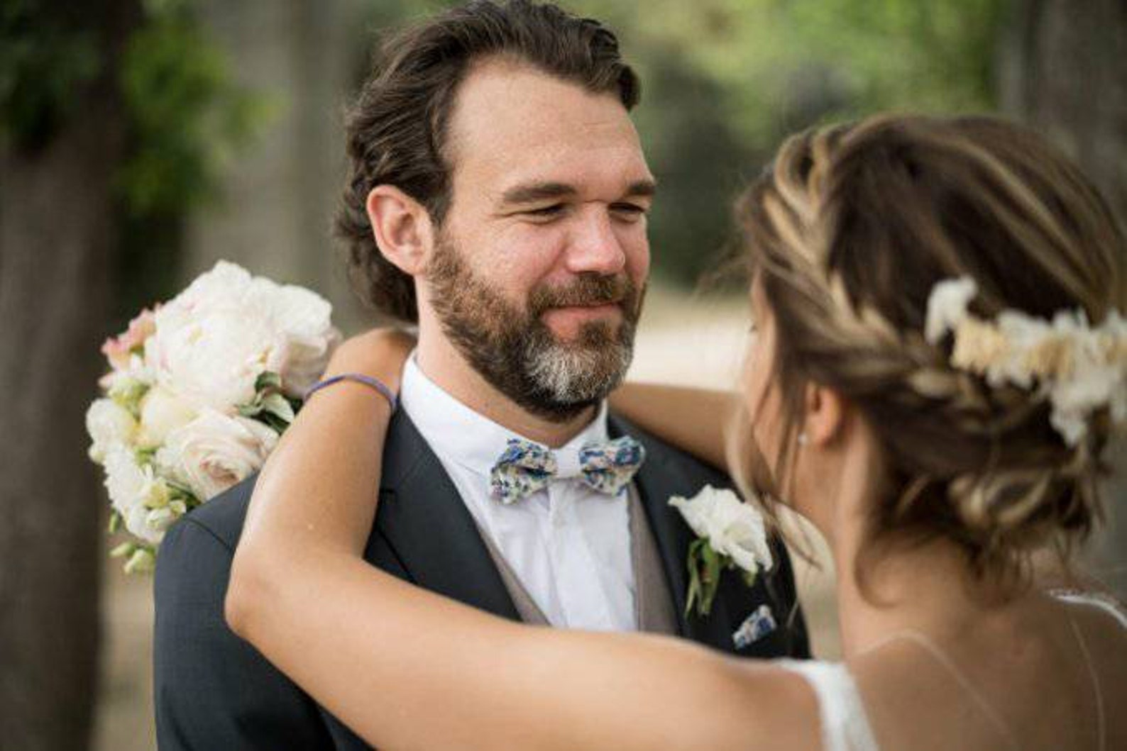 Adjustable Bow Ties Cotton Liberty Wedding, Ceremony Customizable. - Etsy