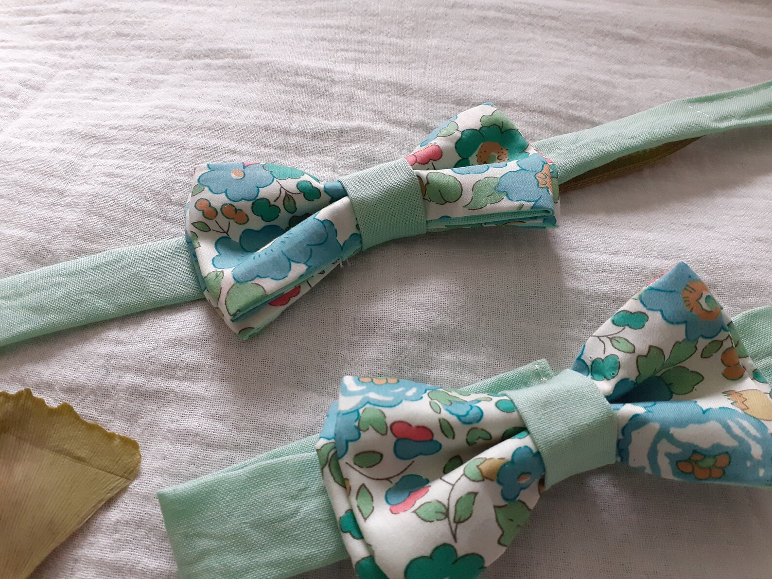 Adjustable Bow Ties Cotton Liberty Wedding, Ceremony Customizable. - Etsy