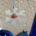 Happy Snowflake Hand Painted Winter Ornament - Etsy