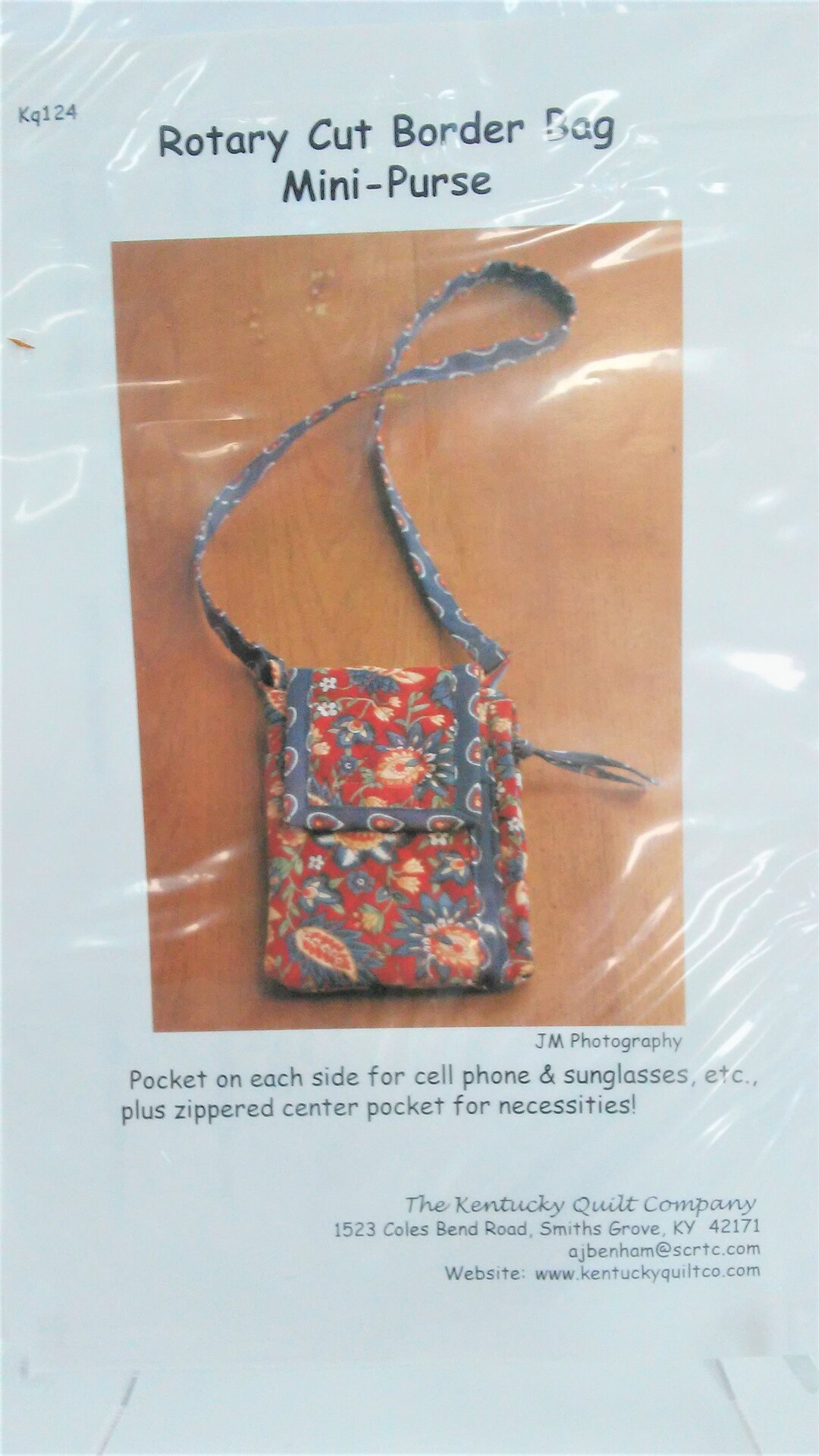 Rotary Cut Border Bag Mini-purse Pattern - Etsy