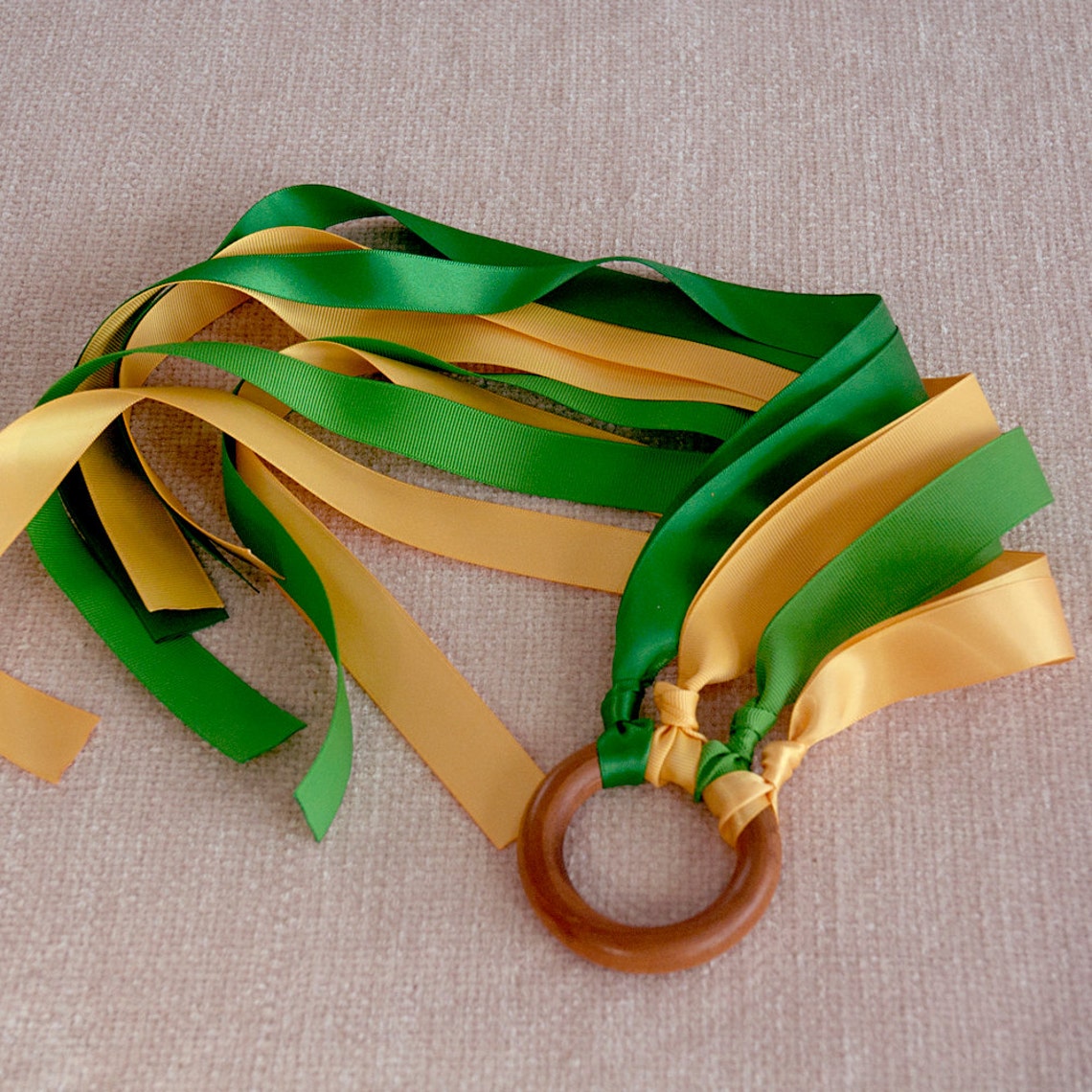 Ribbon Ring Toy, Rhythm Ring, Dancing Ribbons, Ribbon Wand, Hand Kite ...