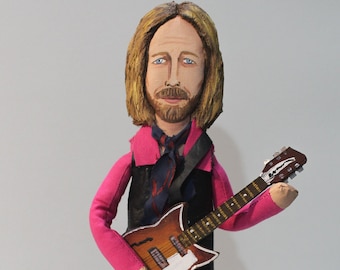 Tom Petty Doll Figurine - Etsy