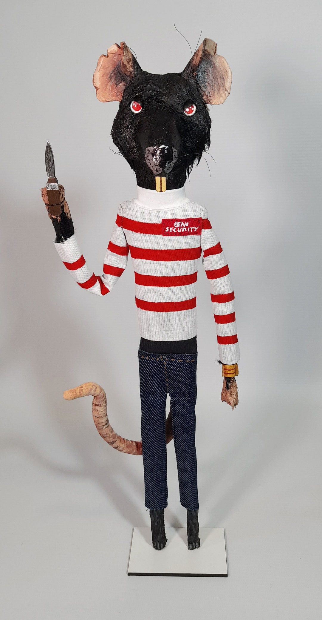 Rat Art Dolls / Fantastic Mr. Fox / Original Art Figurative Art ...