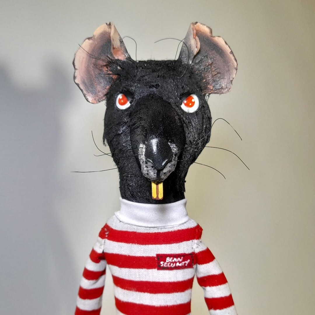 Rat- Art Dolls / Fantastic Mr. Fox / Original Art - Figurative Art ...
