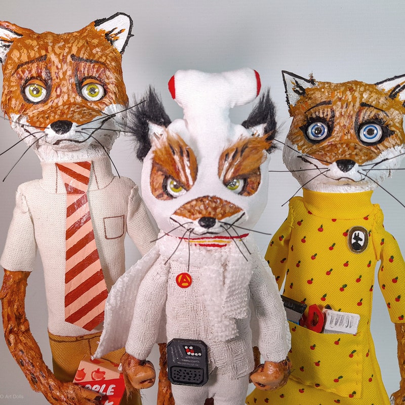 Mr Fantastic Fox Plush - Etsy