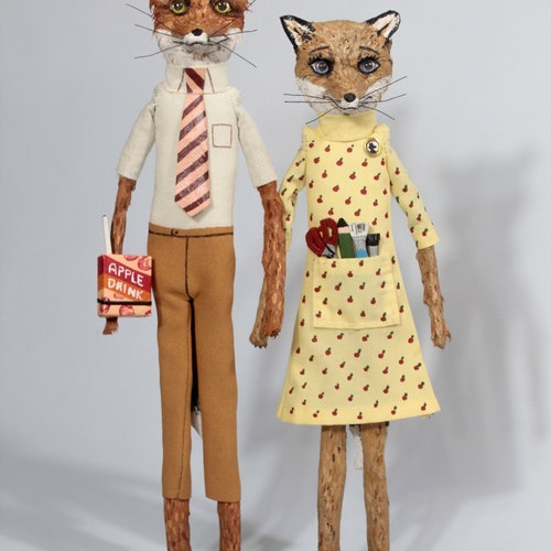 Rat Art Dolls / Fantastic Mr. Fox / Original Art Figurative - Etsy