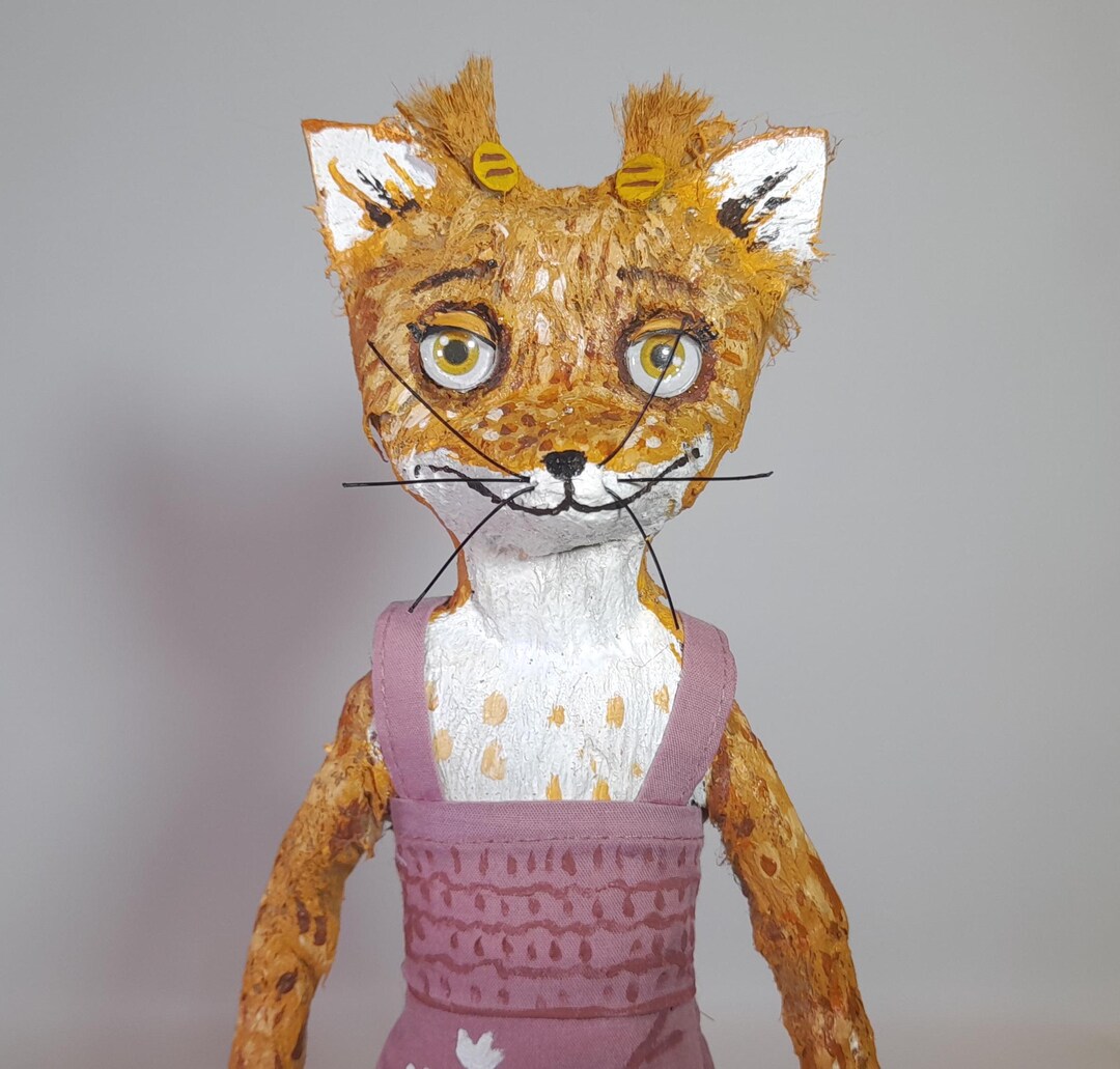 Agnes Fox- Art Dolls / Fantastic Mr. Fox / Original Art - Figurative ...