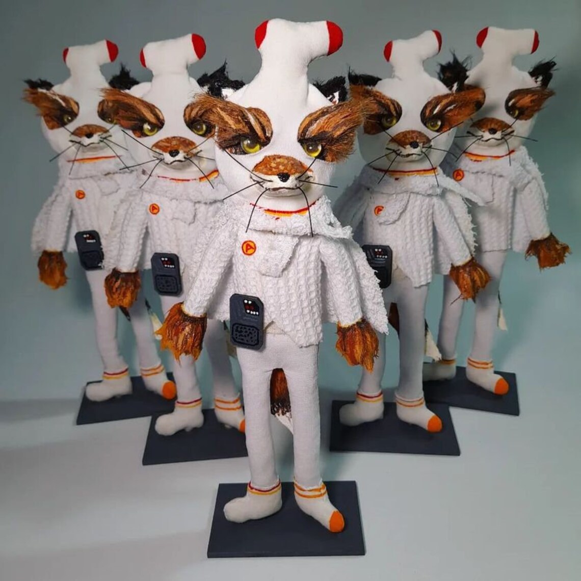 Ash Fox Art Dolls Original Art Figurative Art - Etsy