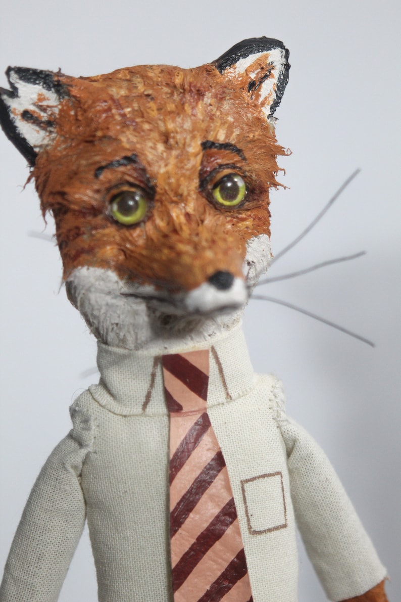 Fantastic Mr. Fox Art Dolls. / Two Figures Original Art - Etsy