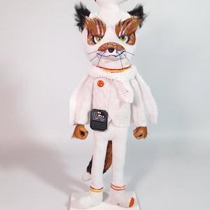 Ash Fox- Art Dolls, Original Art, Collectible Figurine, Handmade Dolls ...