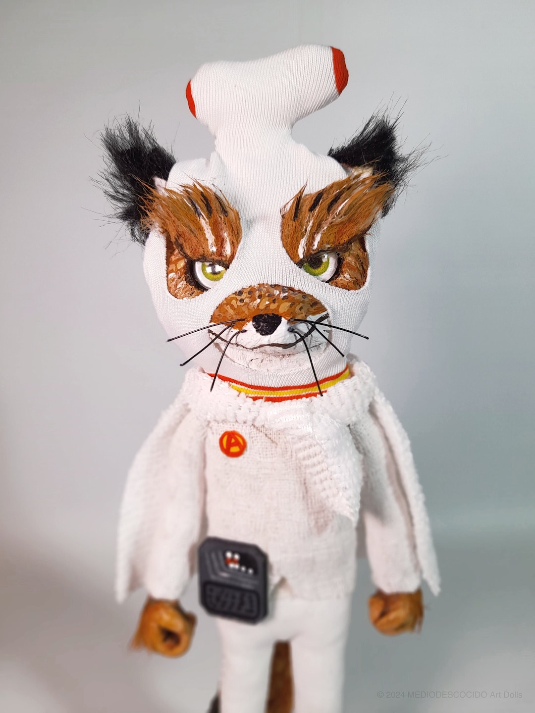 Ash Fox Art Doll - Handmade - Original Art - Collectible - Etsy