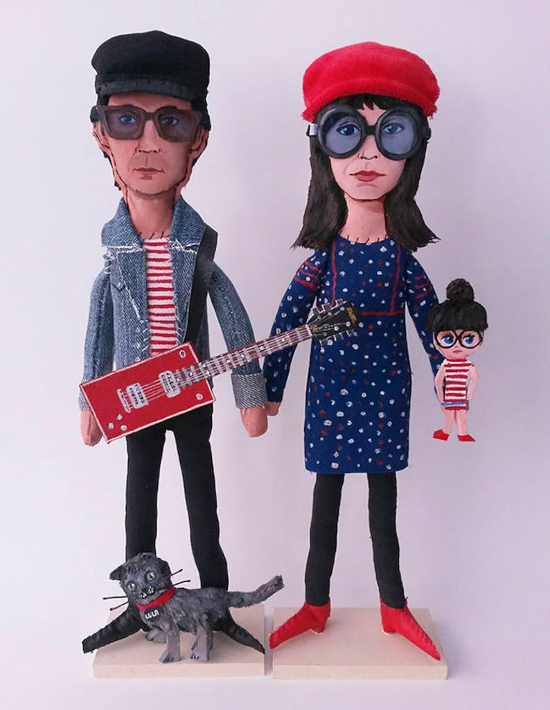 Custom Art Doll Figure People Artist Music Original Art - Etsy