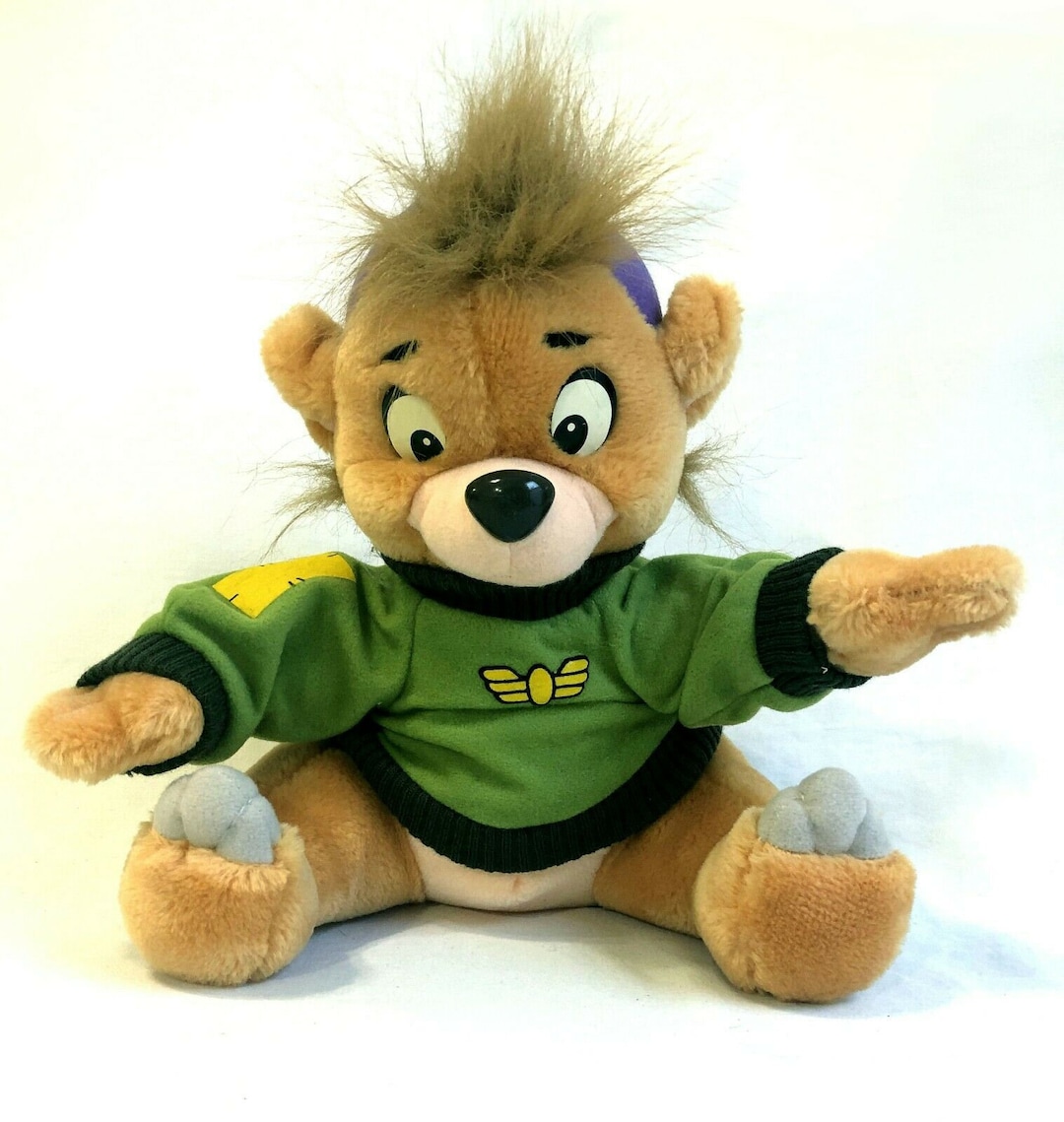 Disney Talespin Kit Cloudkicker Bear 10" Stuffed Plush VERY RARE ...