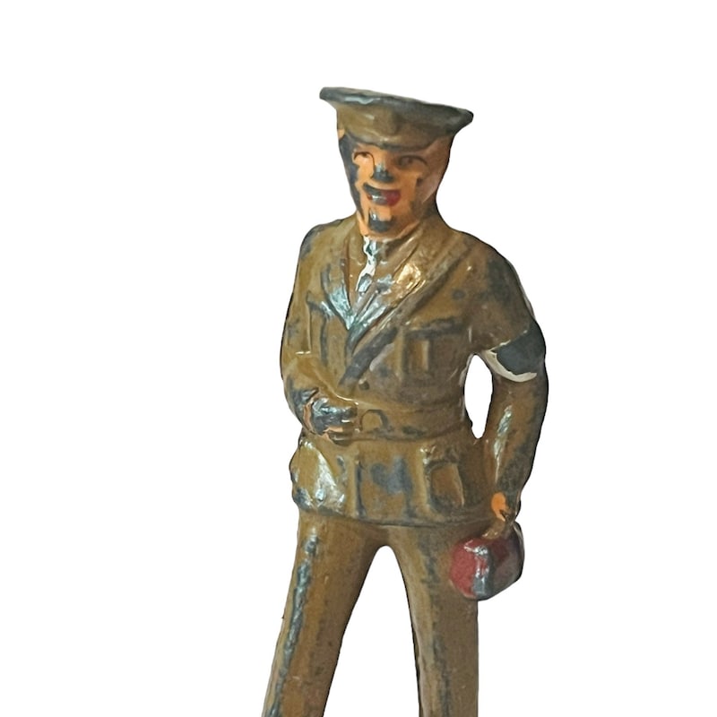 Cast Iron Soldier Figure - Etsy