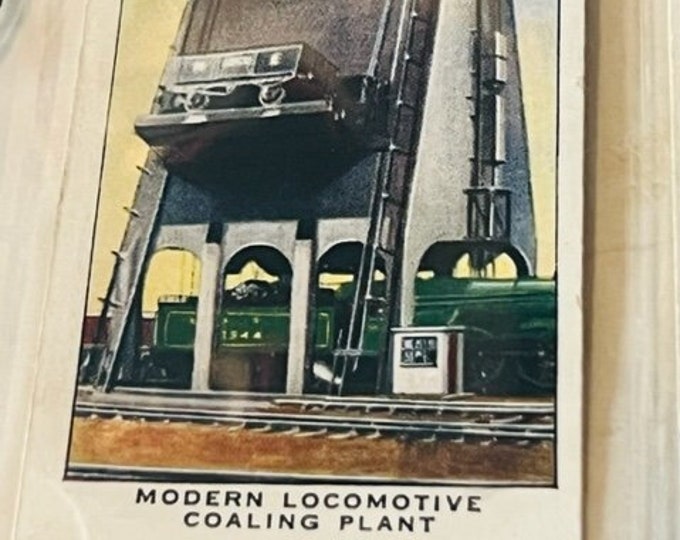 Railroad Card Train Railway Equipment 1938 Wills Imperial Tobacco ...