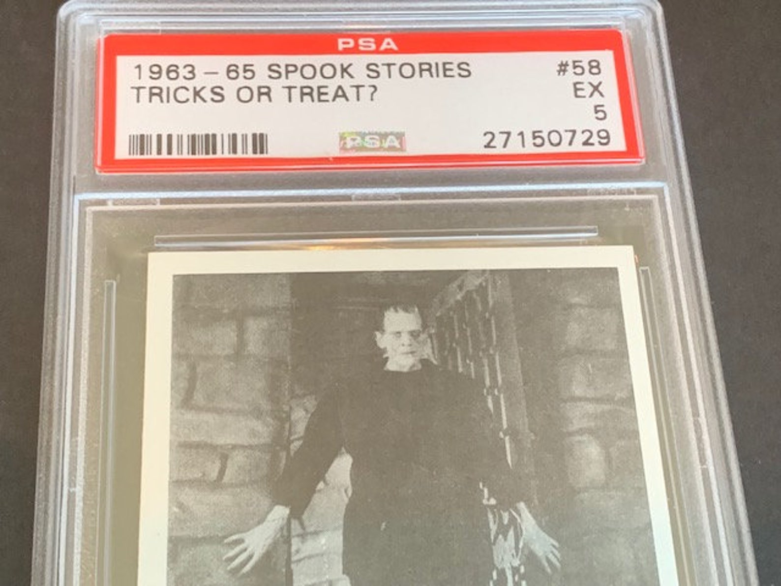 Horror Universal Monsters Trading Card Vintage 1961 Leaf Spook - Etsy