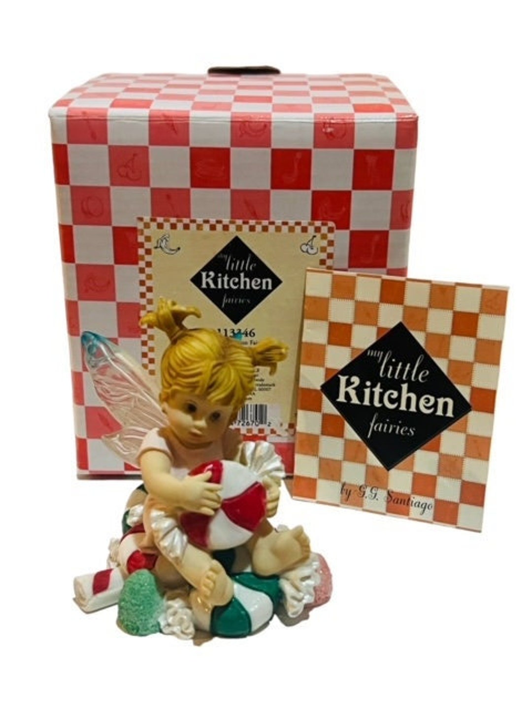 My Little Kitchen Fairies Figurine Enesco Fairy Pixie Elf Sweet Bon Bon ...