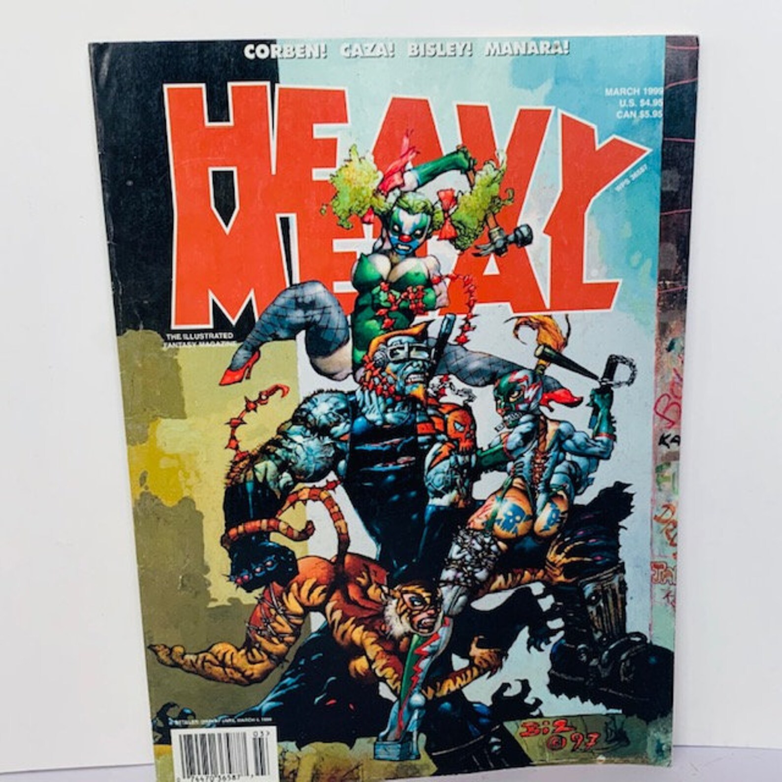 HEAVY METAL MAGAZINE Vintage Comic Book Graphic Novel Vtg Sexy - Etsy