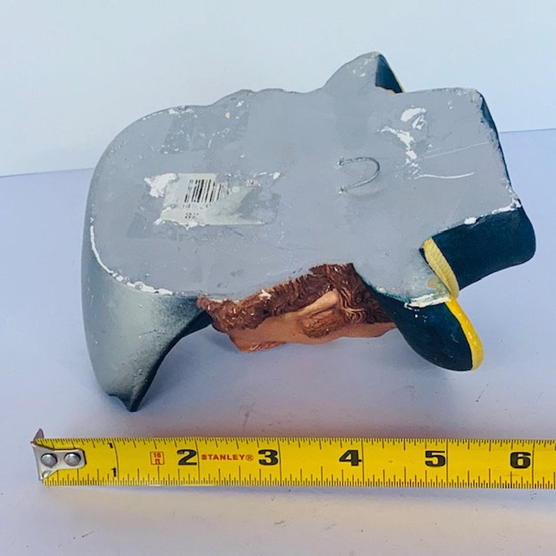 BOSSON CHALKWARE BUST George Custer Civil War 1984 Vintage | Etsy