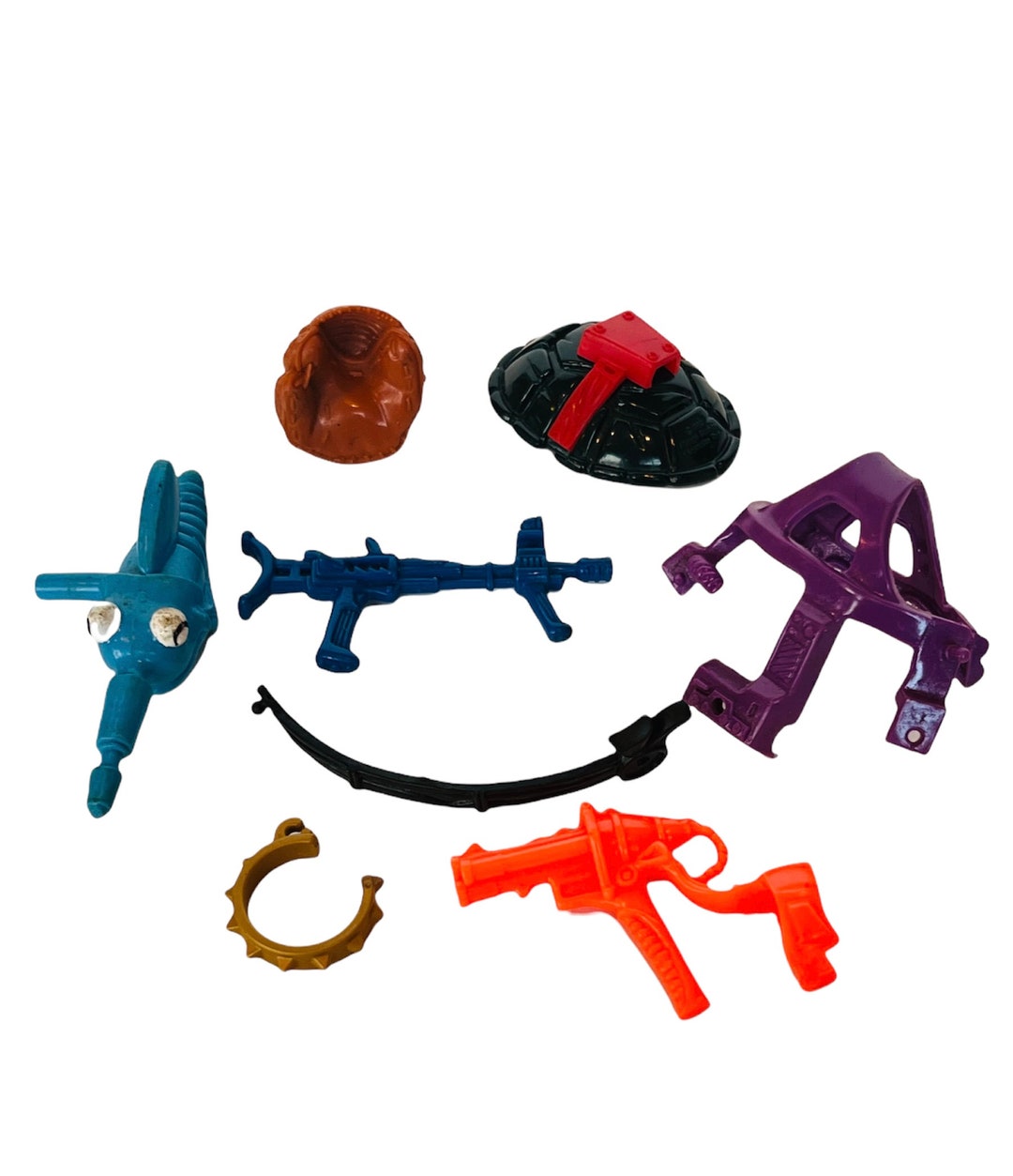 Teenage Mutant Ninja Turtles Vintage Action Figure Toy Tmnt Moc ...