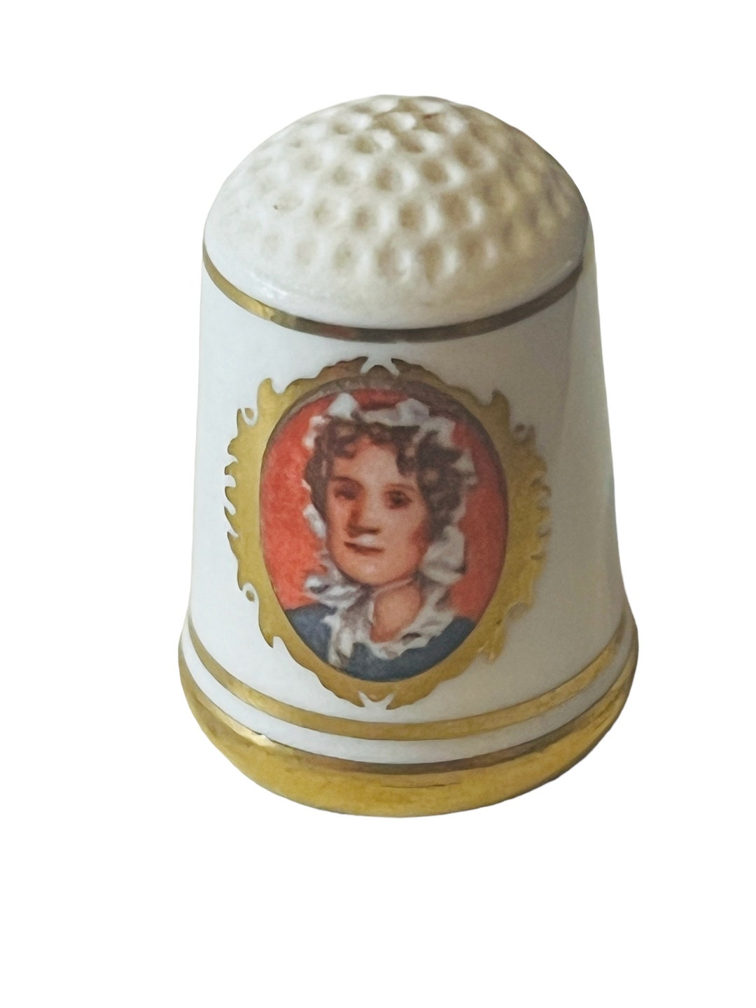President Thimble Franklin Mint Ladies Lady '78 Thomas Jefferson Martha ...