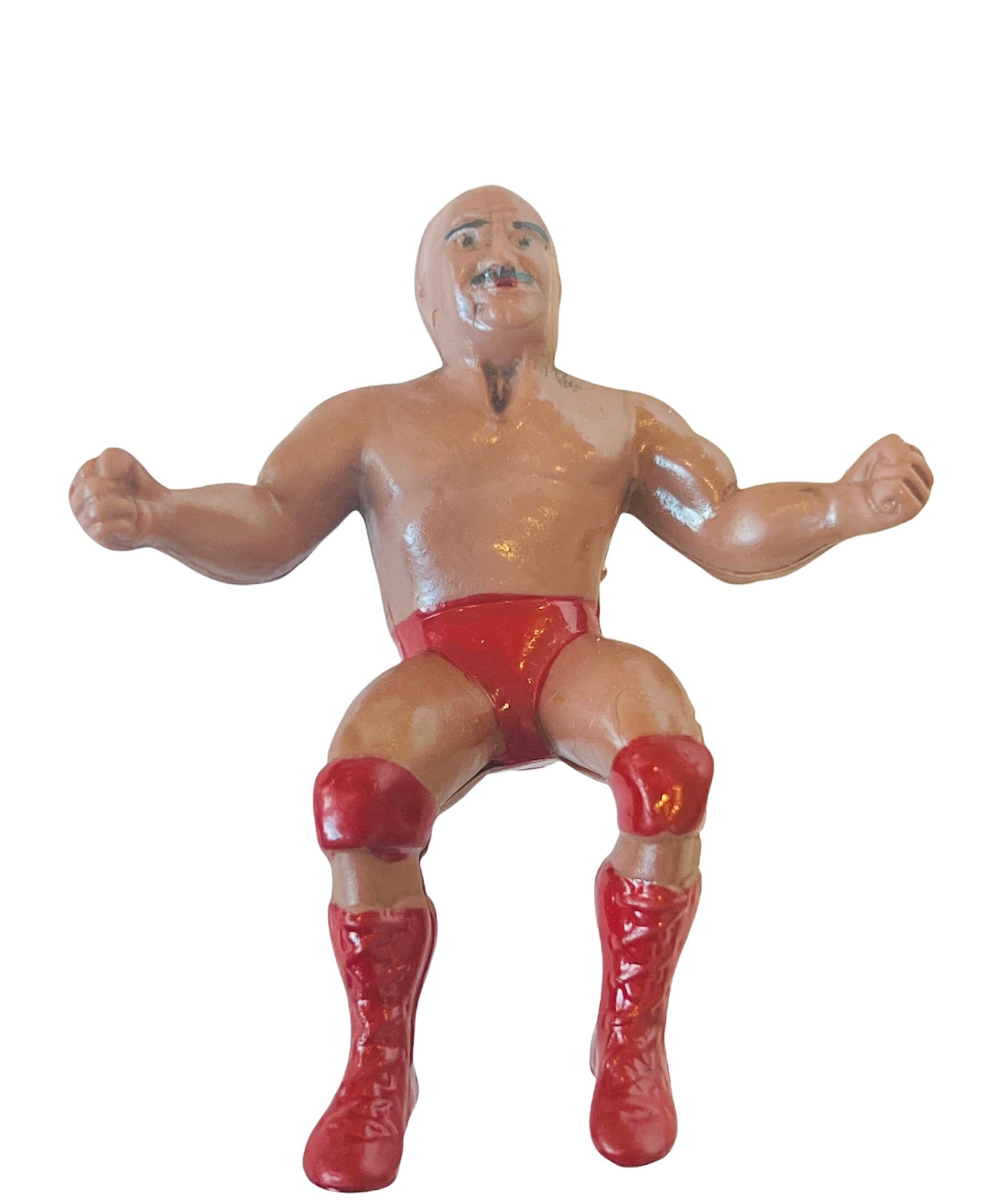Thumb Wrestler Abdullah Butcher WWF Rubber Superstar WWE Vtg Figure Japan NWA Etsy UK