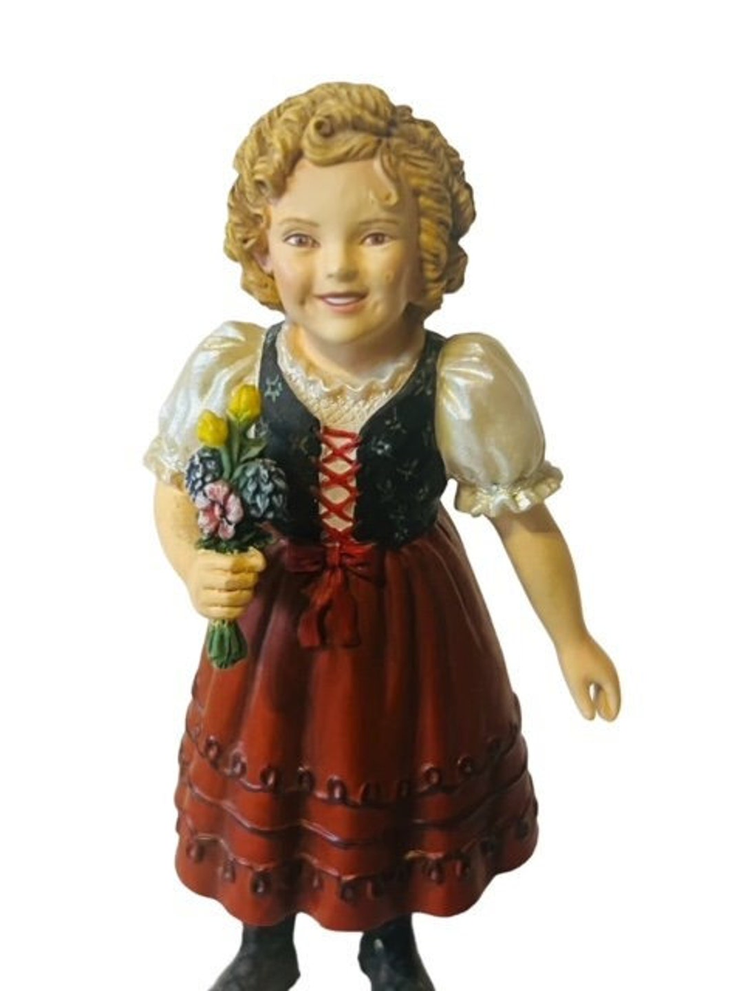 Shirley Temple Danbury Mint Calendar Figurine Gift Vtg May Heidi ...