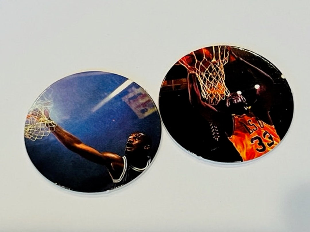 Shaquille O'neal Shaq Pogs Lot Slammer Milk Cap Game Vtg Game LSU ...