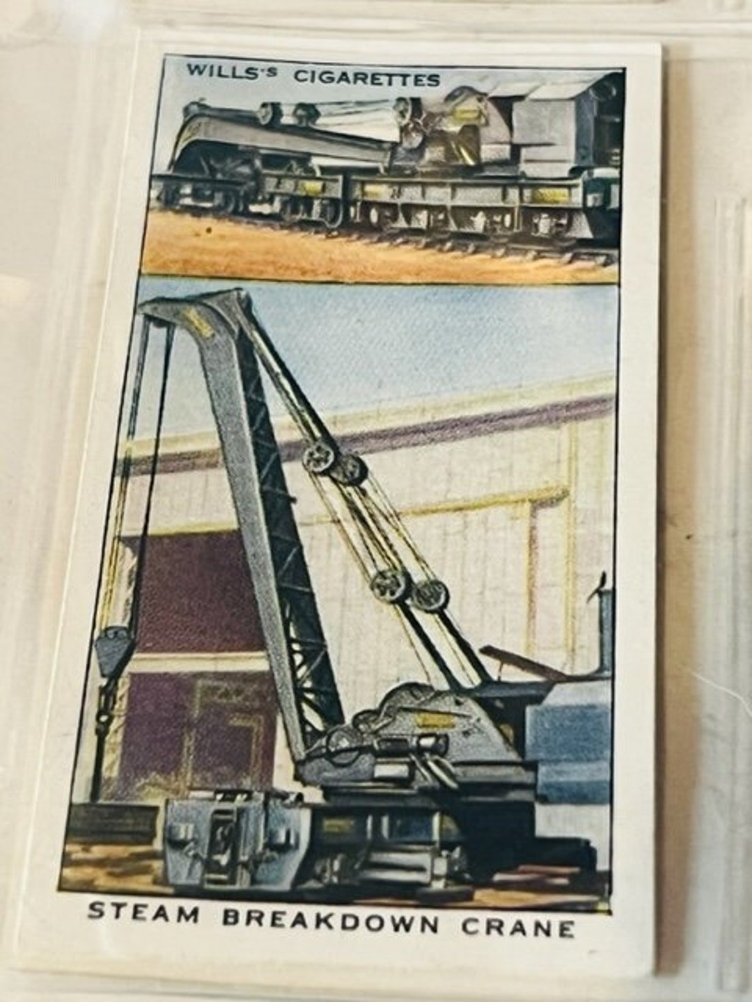 Railroad Card Train Railway Equipment 1938 Wills Imperial Tobacco Steam ...