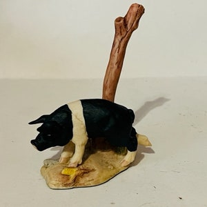 Border Fine Arts Pig Figurine Lowell Davis SIGNED Piglet Schmid ...