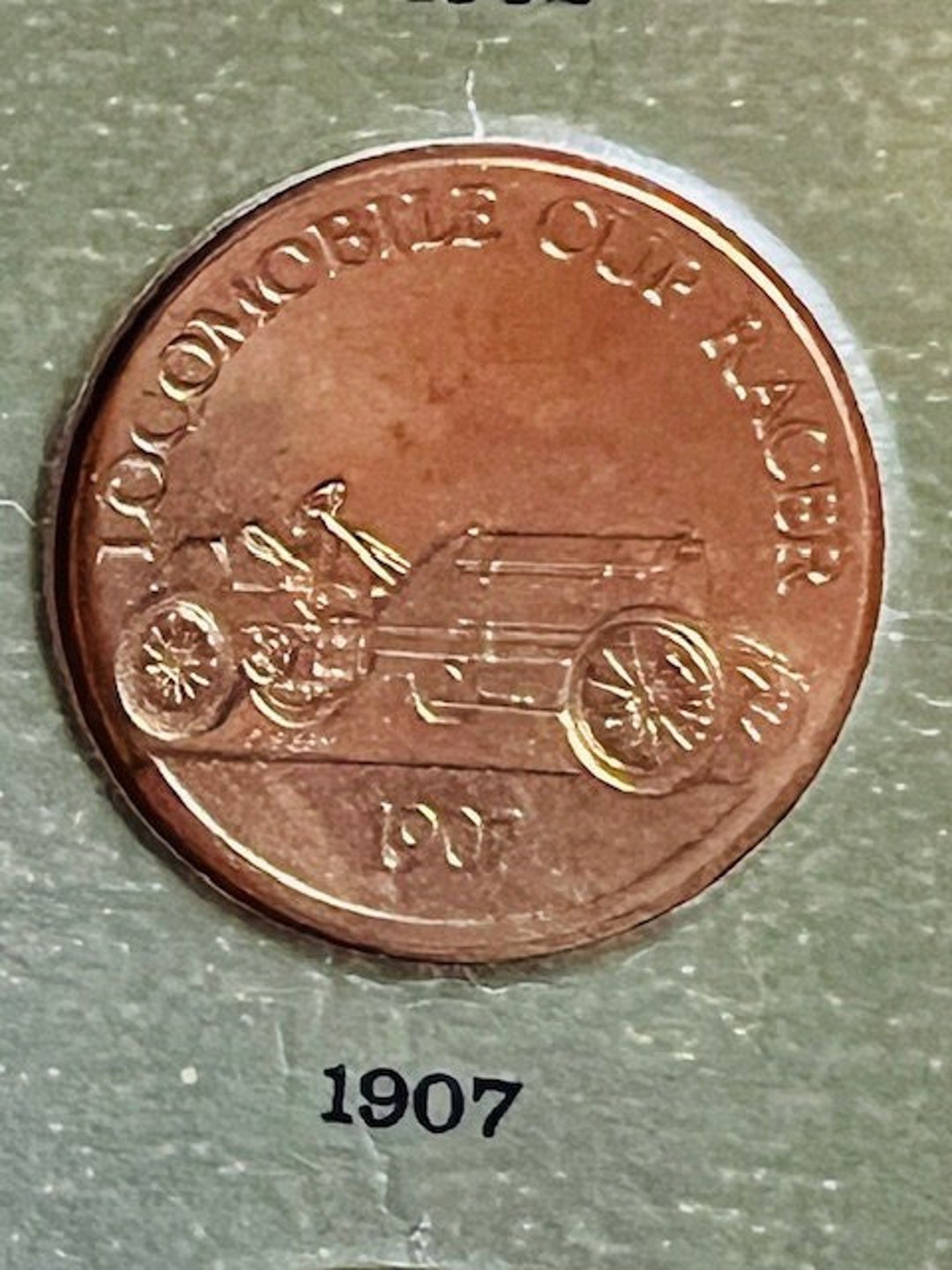 Franklin Mint Antique Car Coin Collection 1969 Series 1 Locomobile Cup ...