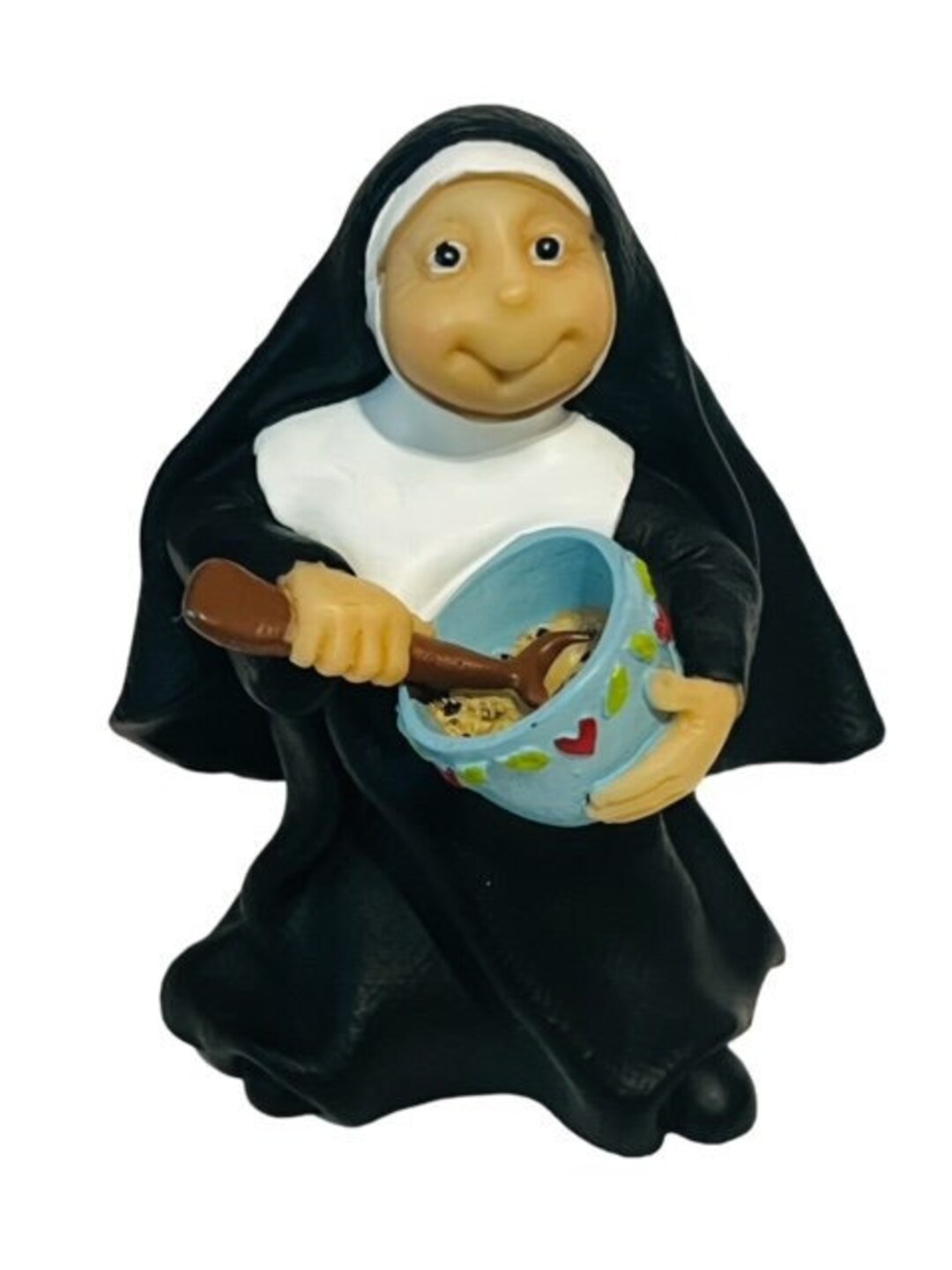 Friar Sister Folk Nun Figurine Maureen Carlson Christmas Gift Cookie ...