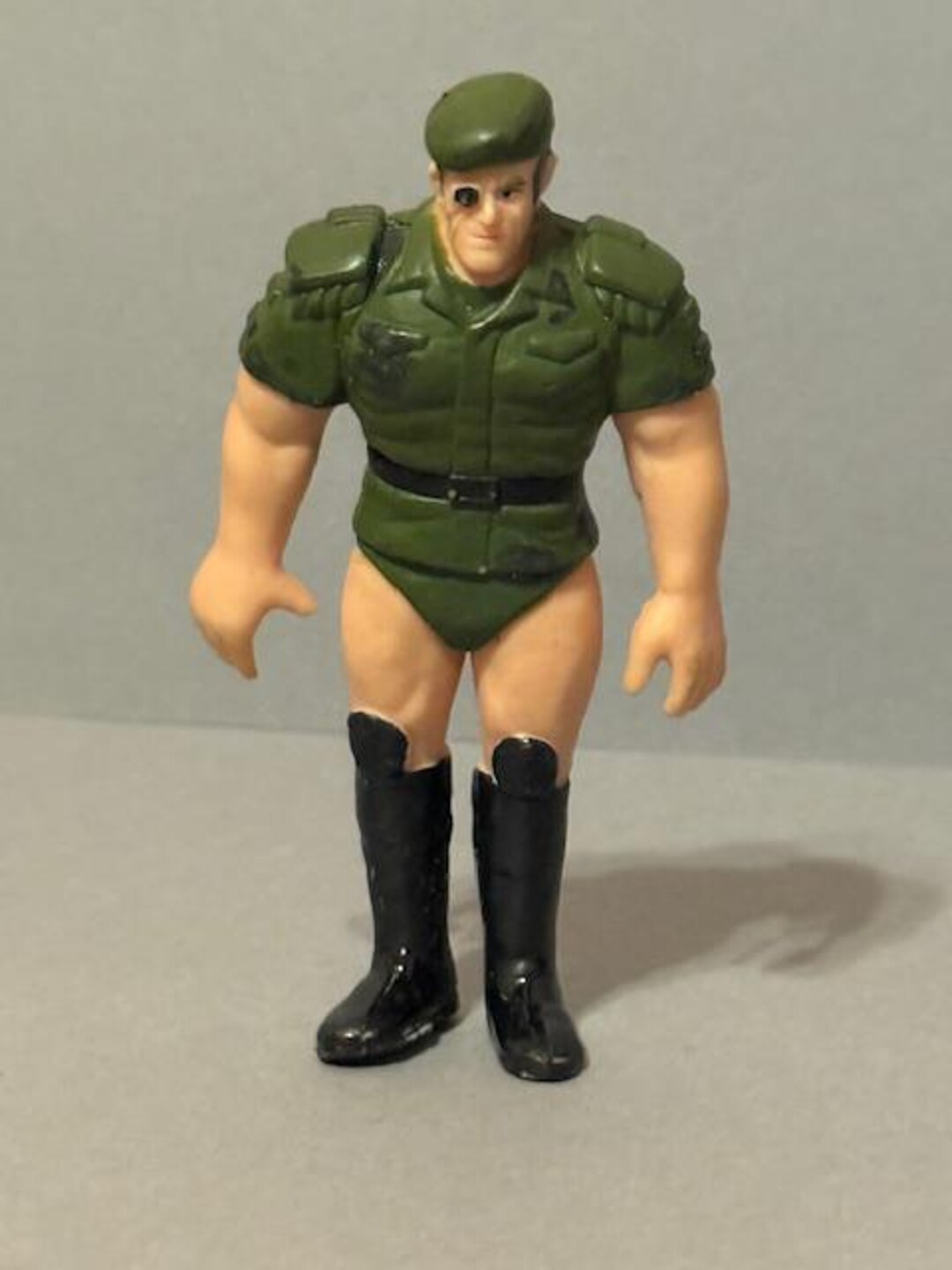 Remco Star Studded Wrestling Bendy Figure IWA Toy 1985 Bendies Corporal ...