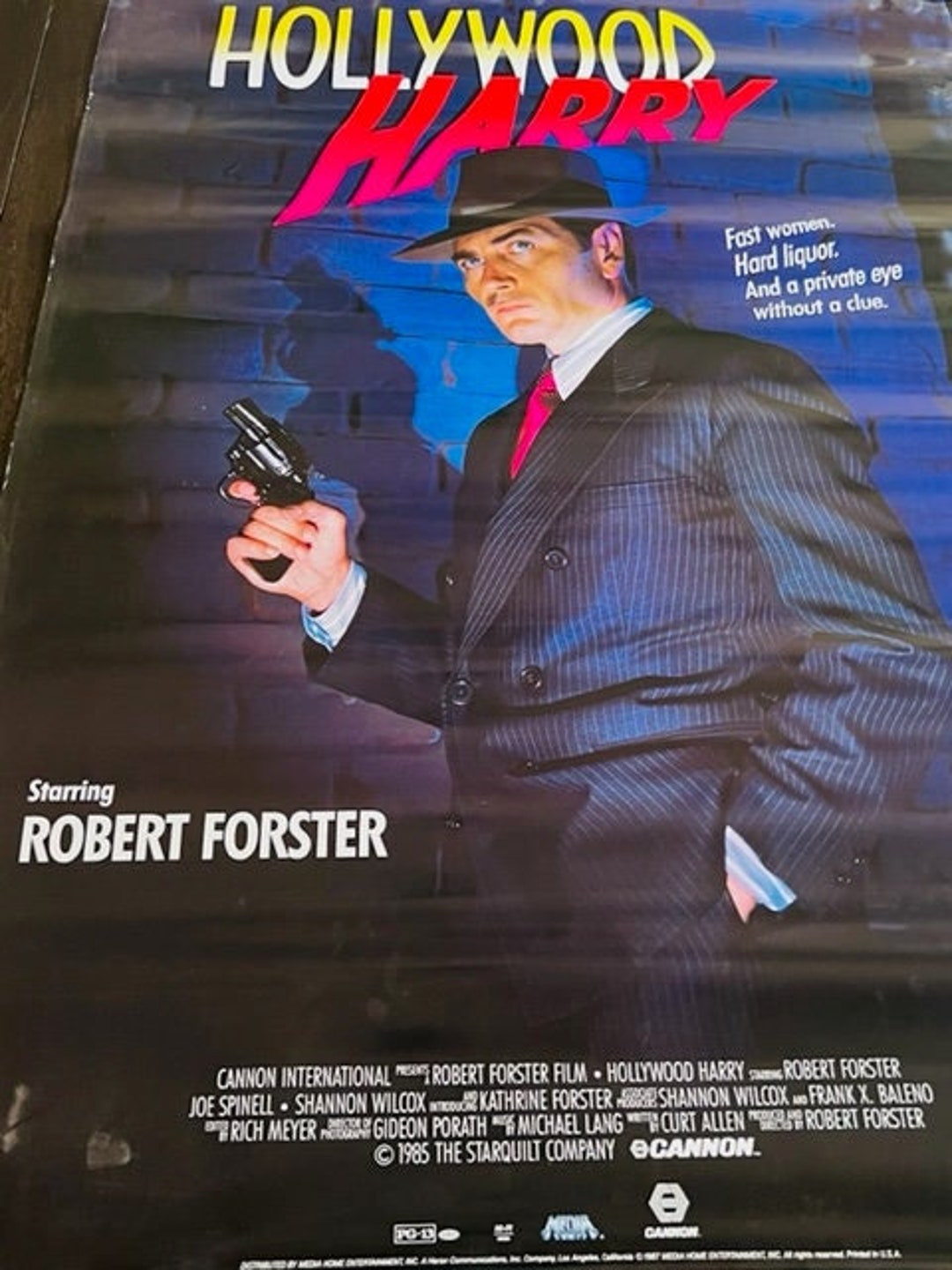 Movie Theater Cinema Poster Lobby Card 1987 Hollywood Harry Robert ...