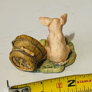 Border Fine Arts Pig Figurine Lowell Davis SIGNED Piglet Schmid ...