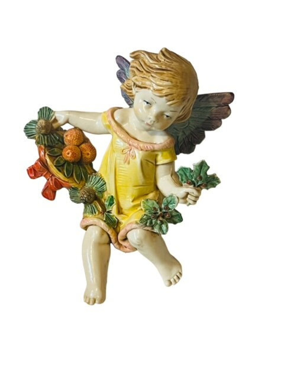 Roman Fontanini Angel Italy Figurine Nativity Christmas Simonelli 1980 ...
