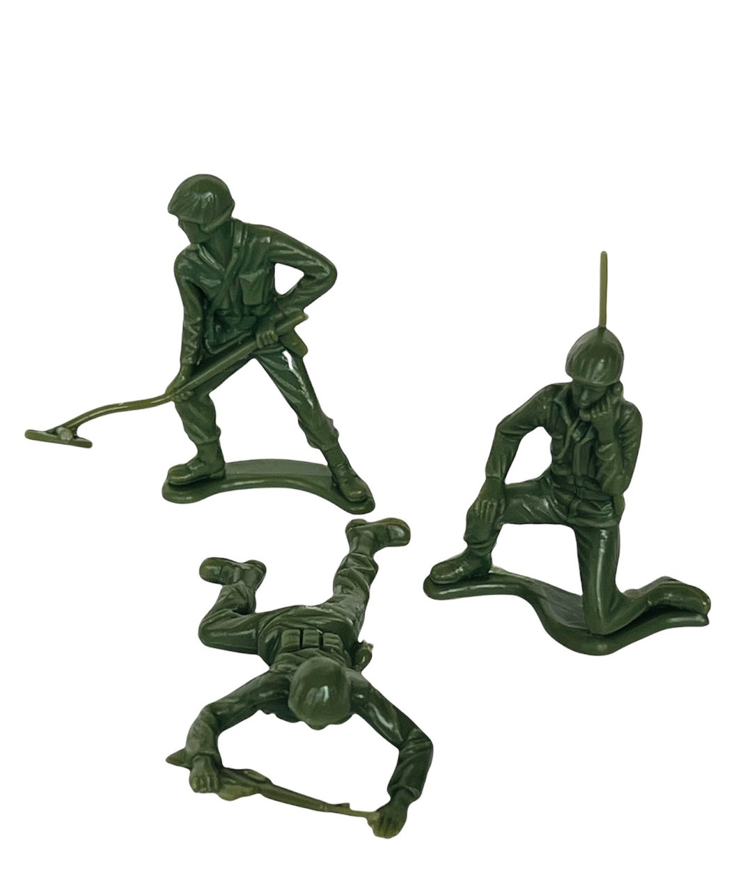 Army Men Toy Soldiers Plastic Military Mixed LOT Figures Vtg Marx Mpc ...