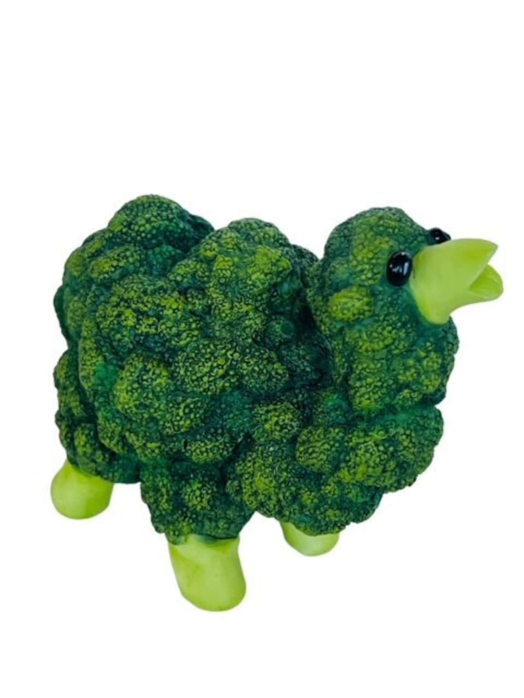 Home Grown Figurine Enesco Anthropomorphic Animal Vegetable Broccoli ...