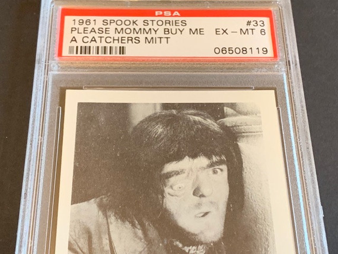 Horror Universal Monsters Trading Card Vintage 1961 Leaf Spook | Etsy