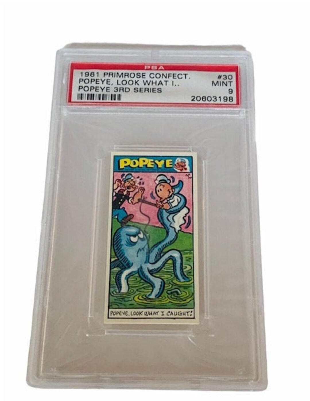 Popeye Sailor Man Trading Card Primrose Sweets Candy England 1970 ...