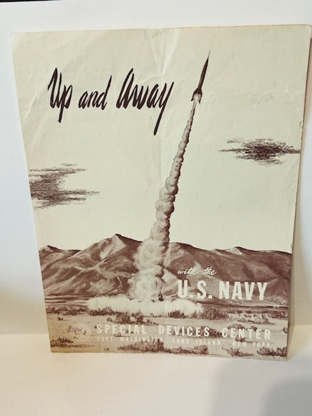 WW2 Pamphlet Journal up Away Home Front WWII Navy Special Devices ...