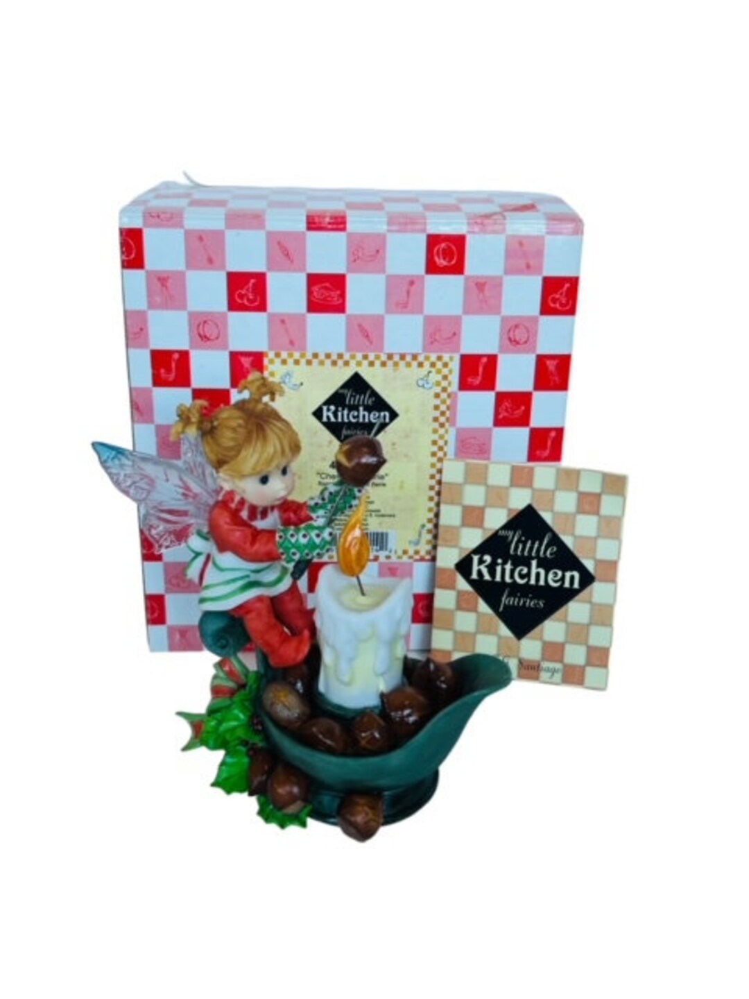 My Little Kitchen Fairies Figurine Enesco Fairy Pixie Elf Chestnuts ...