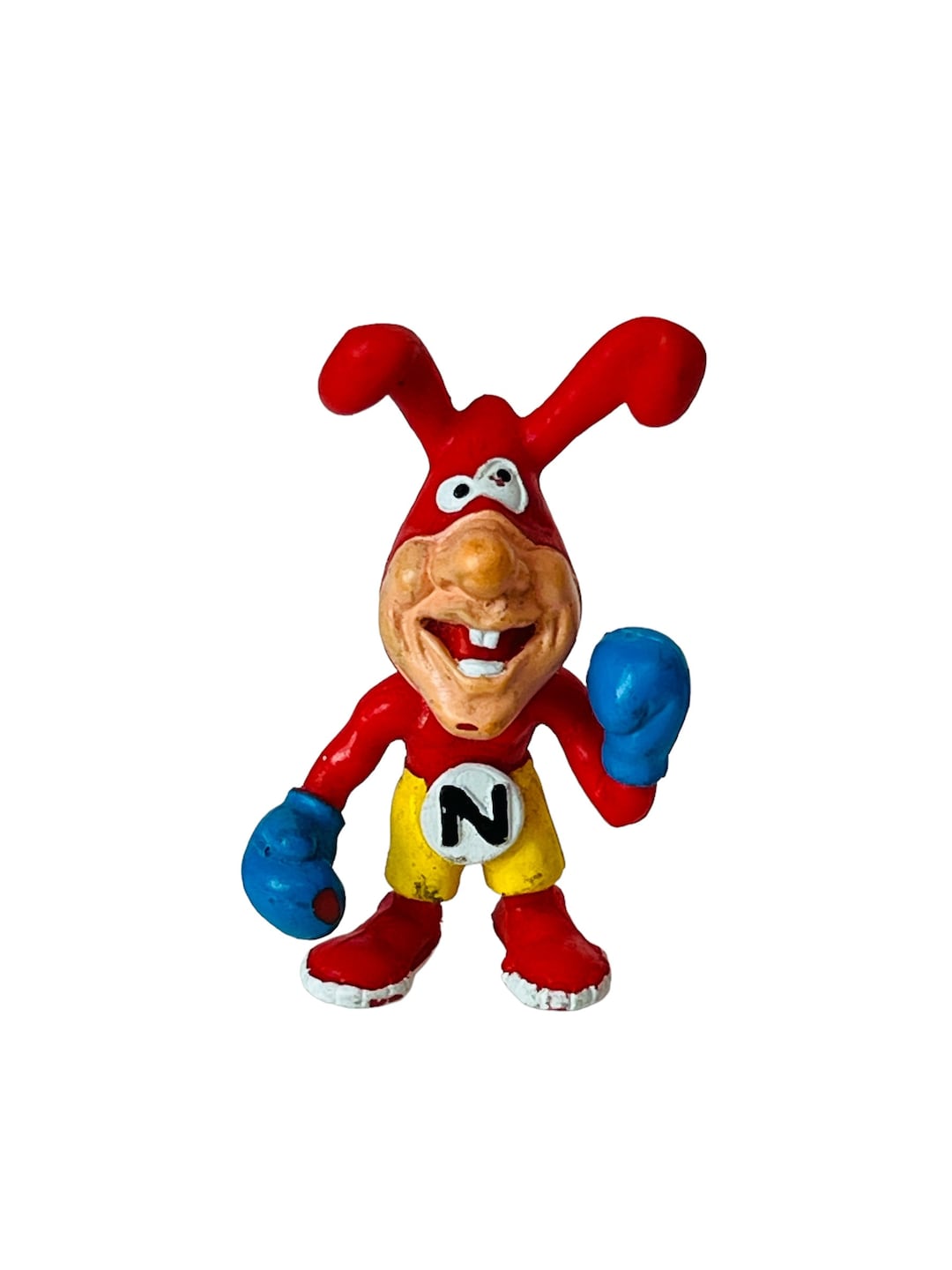 Dominos Pizza Noid Rubber Toy Figure Vtg Fast Food Advertising 1989 ...