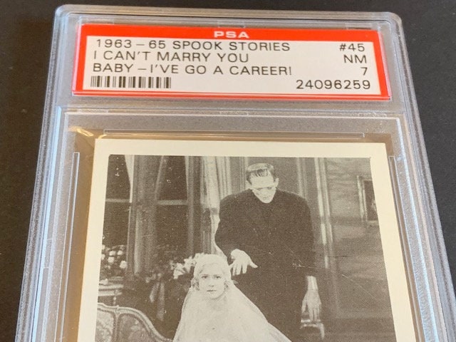 Horror Universal Monsters Trading Card Vintage 1961 Leaf Spook | Etsy