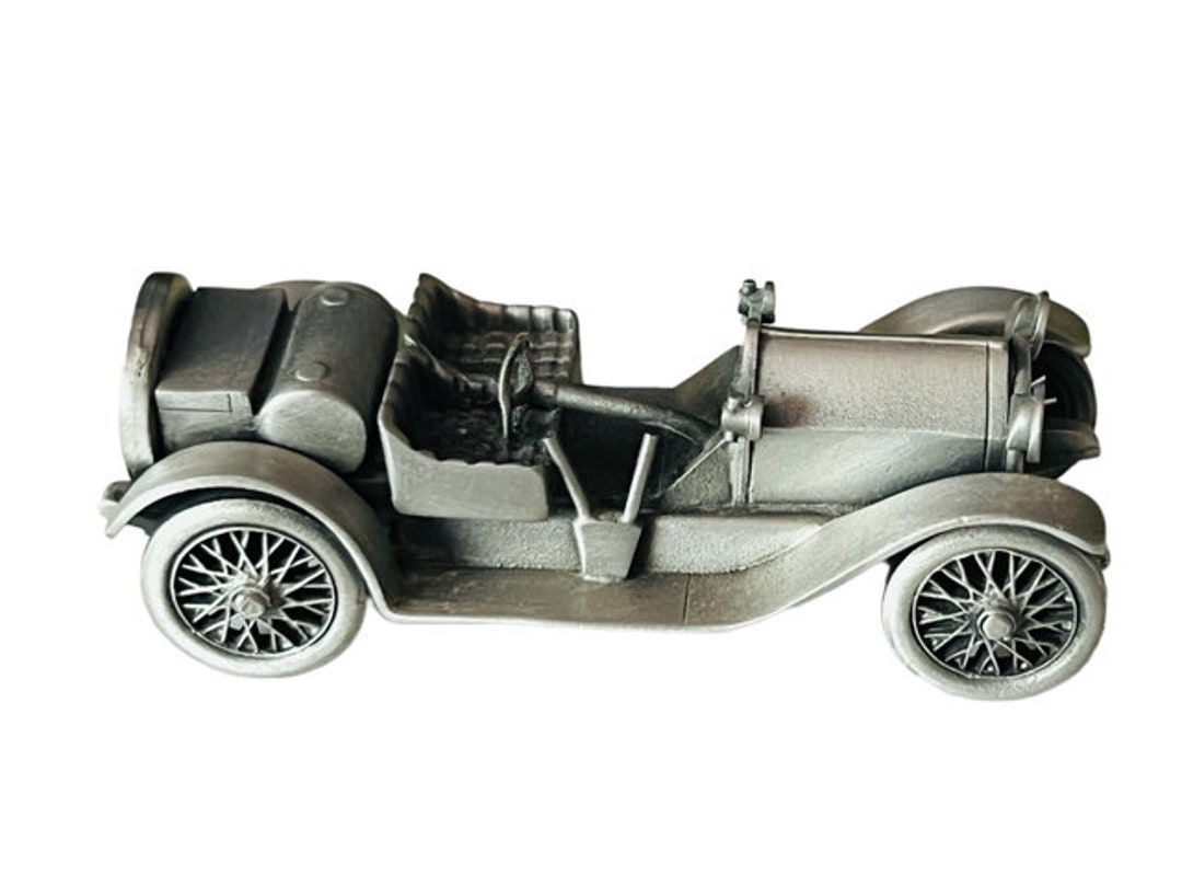 Danbury Mint Pewter Car Greatest Motorcar Model Vtg 1914 Stutz Bearcat ...