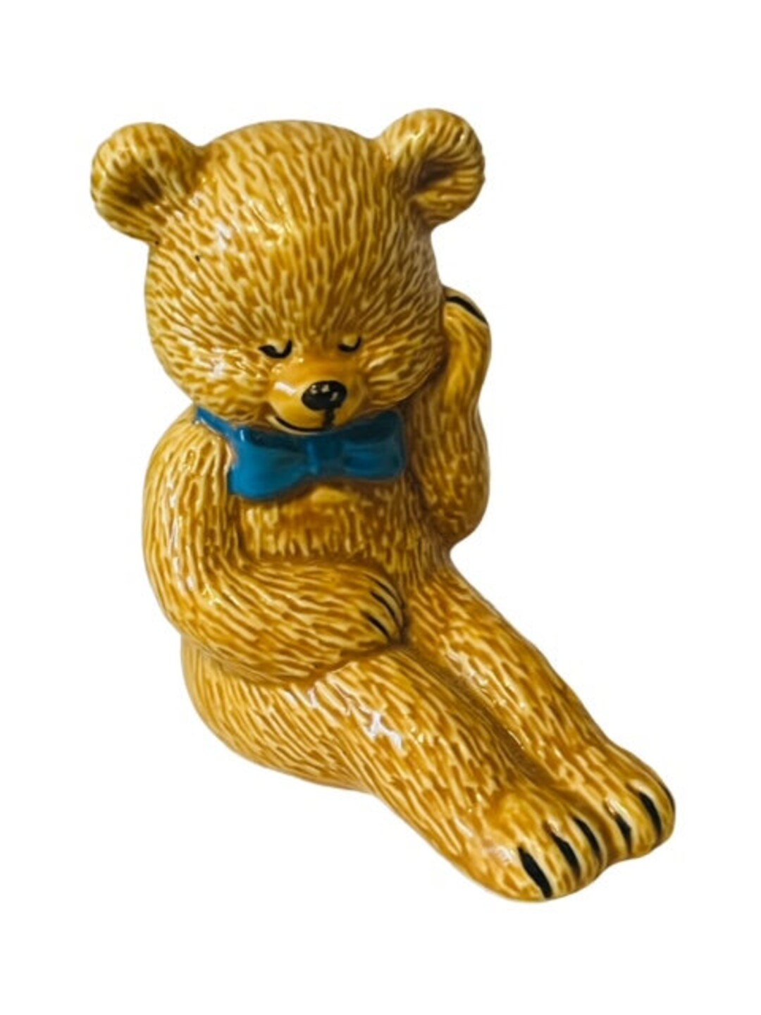 Danbury Mint Teddy Bear Figurine Anthropomorphic Fine Bone China Cub ...
