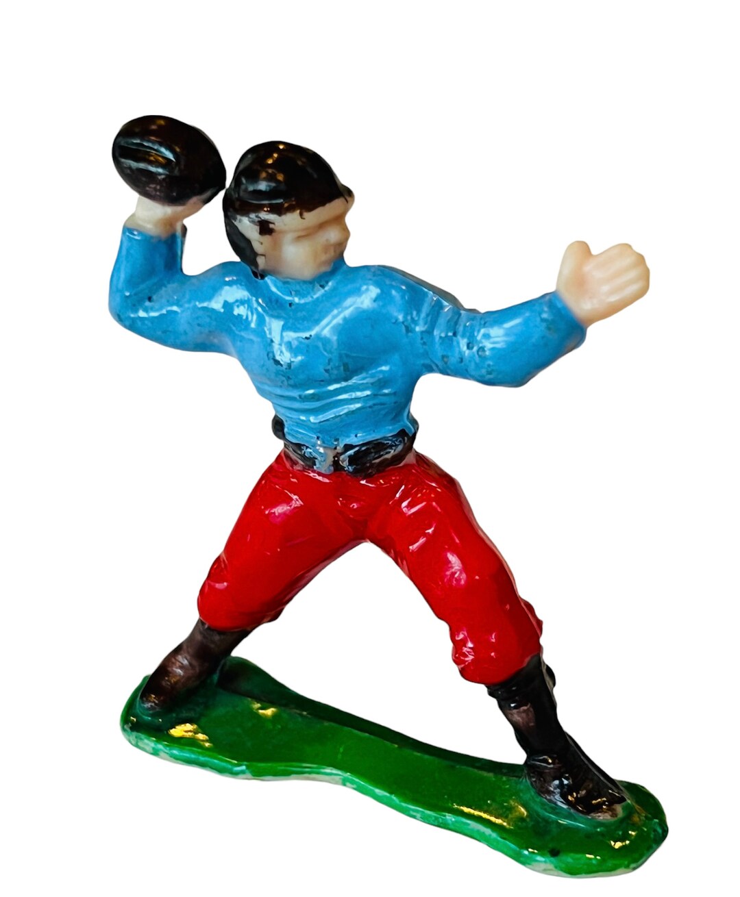 Plastic Football Player Quarterback Game Hong Kong Action Figure Toy ...